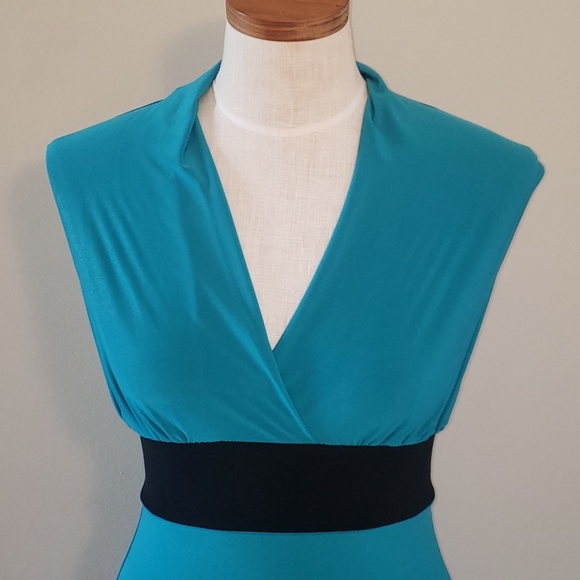 jason maxwell | Tops | Jason Maxwell Vneck Banded Top Teal Size Small ...